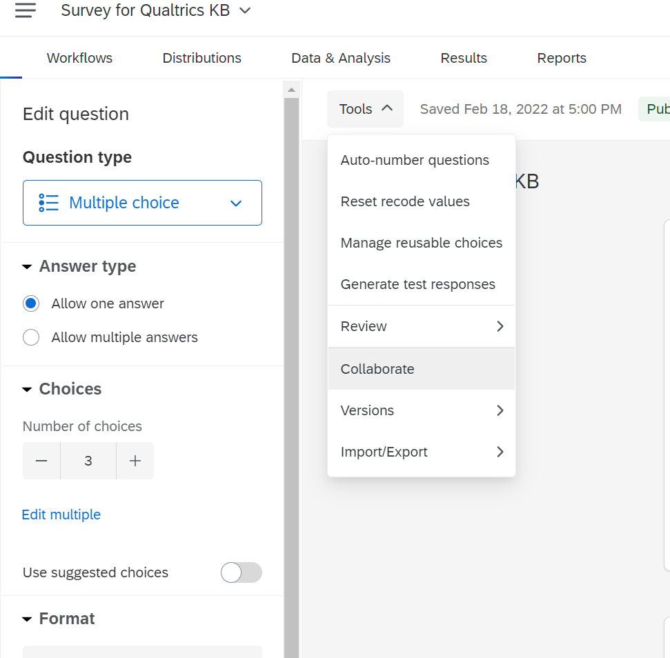 Public Knowledge - FAQ: Qualtrics Usage - Technology Support Portal